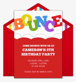 Free Bounce Invitations Pinterest - Bounce Birthday Invitations Free ...