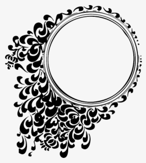 Decorative, Mirror, Round, Circle, Patterns - Circle Border Design Png ...