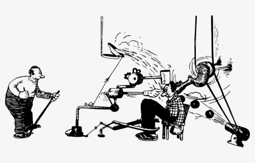 Clipart - Rube Goldberg Machine Transparent , Free Transparent Clipart ...