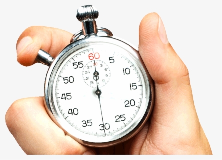 Stopwatch Clipart Time Watch - Transparent Background White Stopwatch ...