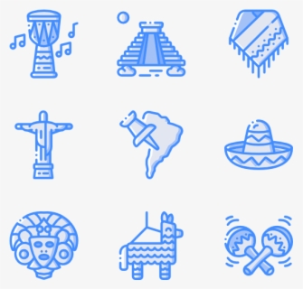 South America Icons , Free Transparent Clipart - ClipartKey