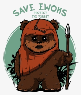 #ewok - Hi Ewok Star Wars , Free Transparent Clipart - ClipartKey