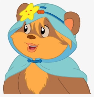 Ewok Star Wars Vector Clipart Ewok Star Wars Chewb - Cartoon , Free ...