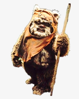 Ewok Star Wars Vector Clipart Ewok Star Wars Chewb - Cartoon , Free ...