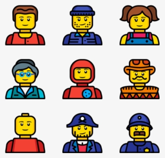Lego Avatars - Lego Icons , Free Transparent Clipart - ClipartKey