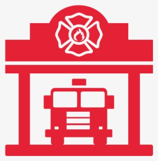 Fire Station Map Symbol , Free Transparent Clipart - ClipartKey