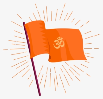 Hindu Flag Rss Logo , Free Transparent Clipart - ClipartKey