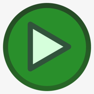Green Play Button Icon Clipart , Png Download - Green Play Button Icon ...