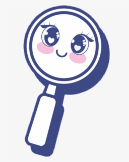 Kawaii Freetoedit Scmagnifyingglass Magnifyingglass - Magnifying Glass ...
