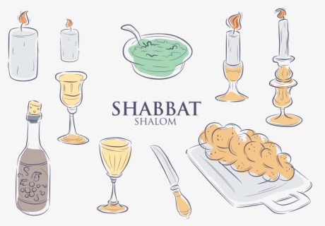 Shabbat Icons Vector - Shabat Icon , Free Transparent Clipart - ClipartKey
