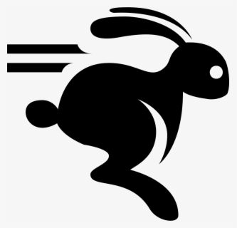 Run Rabbit Clip Art - Melonheadz Animals , Free Transparent Clipart ...
