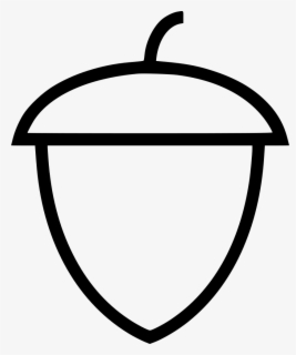 Acorns - Line Art , Free Transparent Clipart - ClipartKey