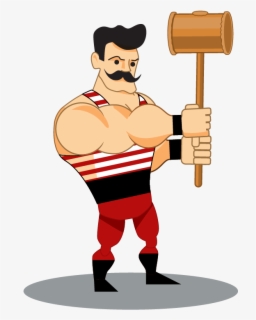 Muscle Man Cartoons - Popeye The Sailor Man , Free Transparent Clipart ...
