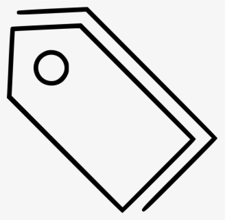 Price Tag Coloring Page - Line Art , Free Transparent Clipart - ClipartKey