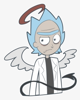 Rick And Morty - Rick And Morty Angel , Free Transparent Clipart ...