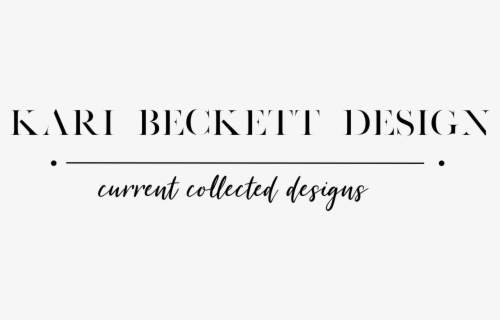 Kari Beckett Design - Calligraphy , Free Transparent Clipart - ClipartKey