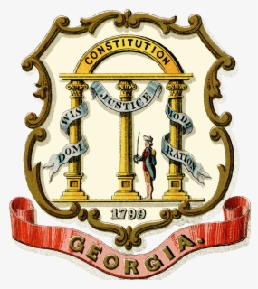 Georgia State Seal Vector - Georgia State Seal Png , Free Transparent ...