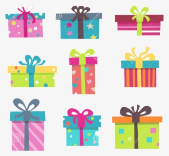 Colorful-presents - Colorful Present Png , Free Transparent Clipart ...