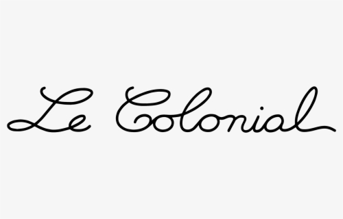 Le Colonial Houston Logo , Free Transparent Clipart - ClipartKey