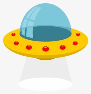 Ufo Spaceship Flying Saucer - Ufo With Transparent Background , Free ...