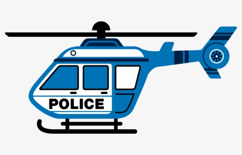 Transparent Police Helicopter Clipart - Police Helicopter White ...