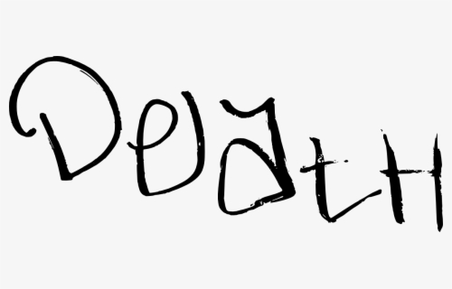Talking About Death - Word Death In Graffiti , Free Transparent Clipart ...