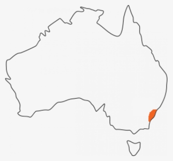 Outline Of Australia - Line Art , Free Transparent Clipart - ClipartKey