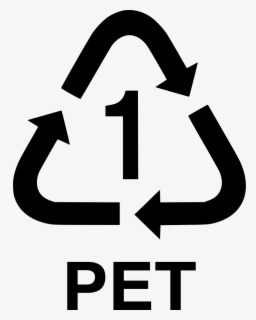 Transparent Recycle Symbol Clipart - Pet Recycling Symbol , Free ...