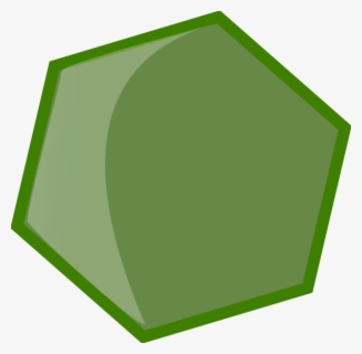 Hexagon Clipart Pdf - 2d Shapes Hexagon Green , Free Transparent ...