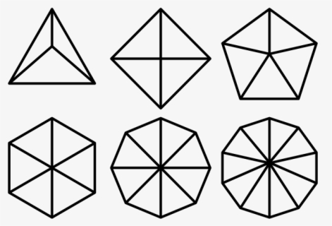 Drawing 3d Hexagon - Pentagon Shape With Lines , Free Transparent ...