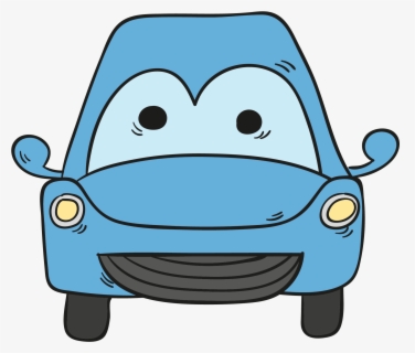 Stroke Drawing Car - Blue Car Cartoon Png , Free Transparent Clipart ...