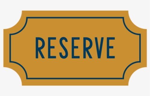 Reserve Wspace-01 - Sign , Free Transparent Clipart - ClipartKey