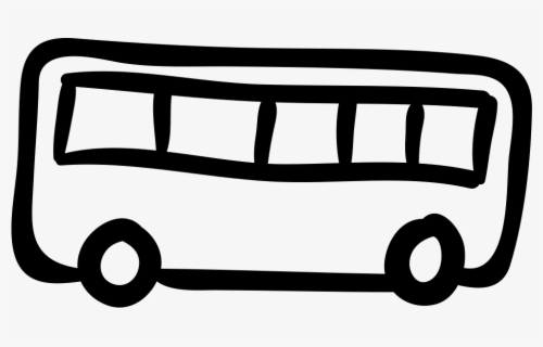 Transparent Clipart Buss - Bus Hand Drawn Png , Free Transparent ...