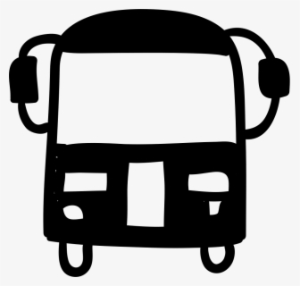 Free Bus Black And White Clip Art with No Background - ClipartKey