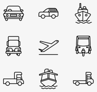 Transportation - Icons Laboratory , Free Transparent Clipart - ClipartKey