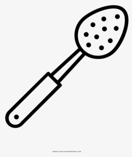 Cooking Utensils Coloring Page - Black And White Spatula , Free ...