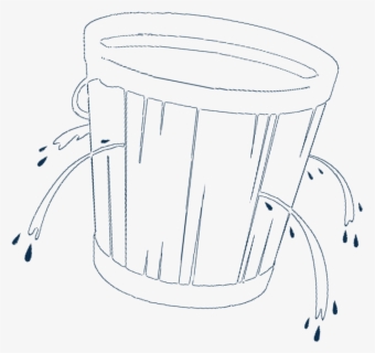 Bucket Drawing Basic Object - Object Havoc Bucket , Free Transparent ...