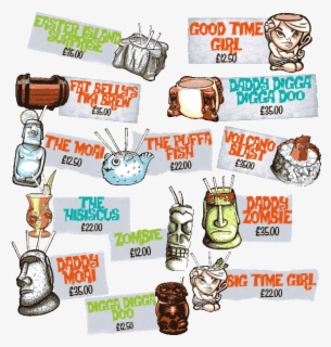 Cocktail Clipart Tiki Drink - Tiki Cocktails Names , Free Transparent ...