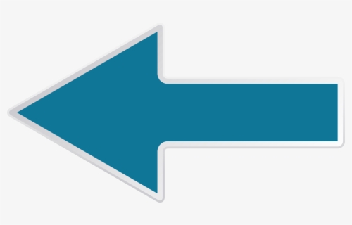 Copy Left Clip Art - Blue Left Arrow Transparent Png , Free Transparent ...