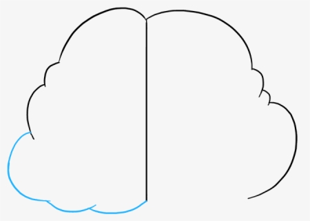 How To Draw Brain - Line Art , Free Transparent Clipart - ClipartKey