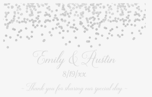 Silver Confetti Png - Transparent Background Silver Confetti Png , Free ...