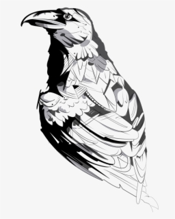 Crow American Crow Animal - Cool Drawings Png , Free Transparent ...