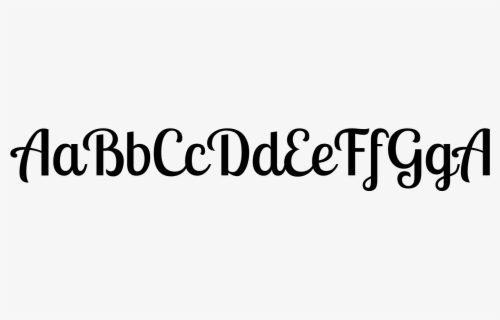 Clip Art Two Font Free By - Calligraphy , Free Transparent Clipart ...