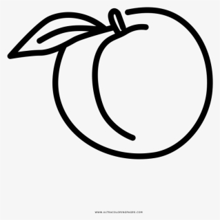 Free Peach Black And White Clip Art with No Background - ClipartKey