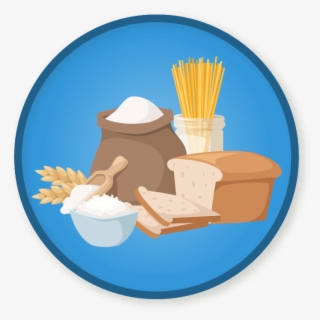 Eatwell Guide Starchy Carbohydrates , Free Transparent Clipart - ClipartKey
