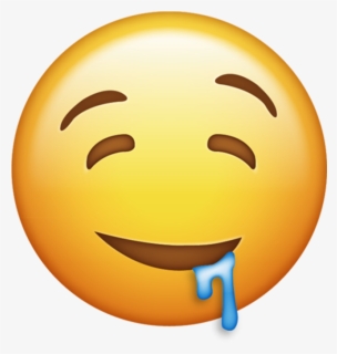 Drooling Emoji Png - Transparent Background Drool Emoji Png , Free ...