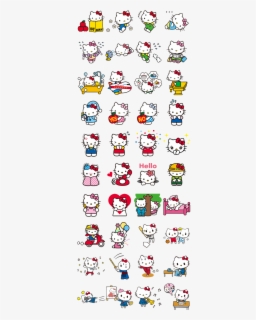 Hello Kitty Daily Routine , Free Transparent Clipart - ClipartKey