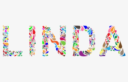 Linda Typography Clip Arts - Linda Png , Free Transparent Clipart ...