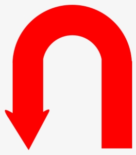 U Sign Clip Art - U Turn Sign Png , Free Transparent Clipart - ClipartKey