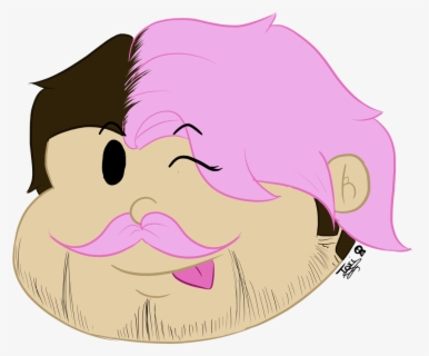Mustache Clipart - Markiplier Pink Mustache Png , Free Transparent ...